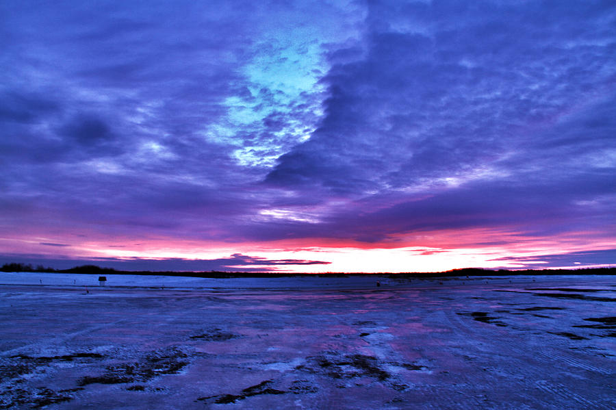 Blue Morning Photograph by Matthew Barton - Fine Art America