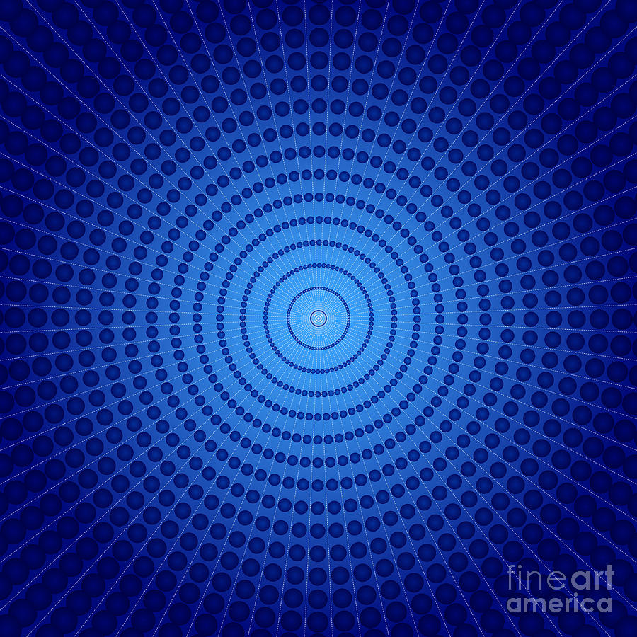 Blue vortex background Photograph by Sylvie Bouchard | Fine Art America