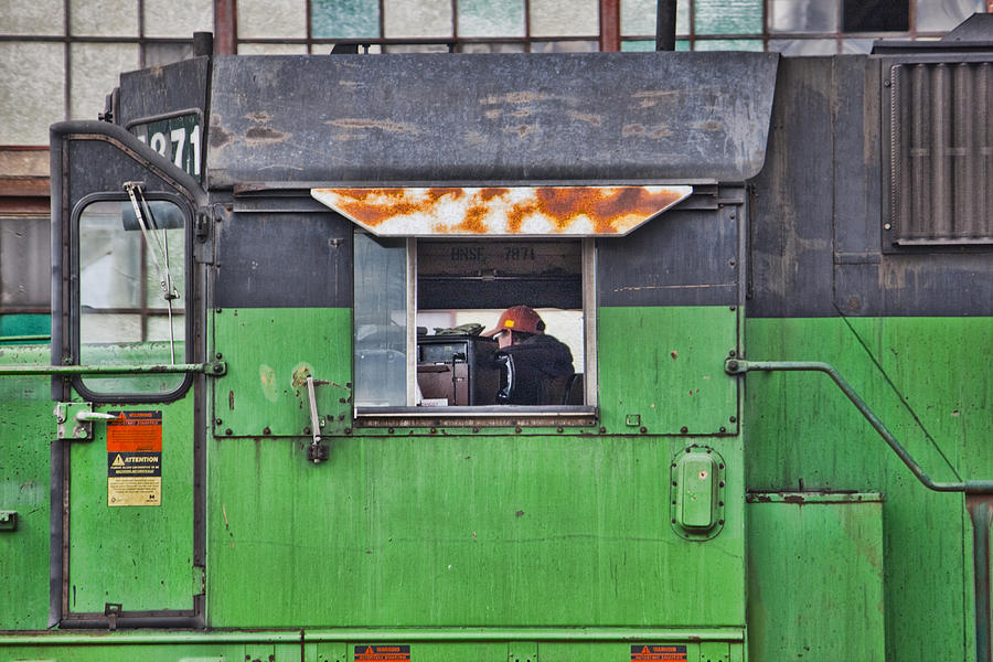 BNSF Engineer Photograph by Vikki King - Fine Art America