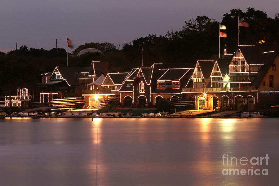 Boathouse Row Photograph by CJ McKendry - Pixels