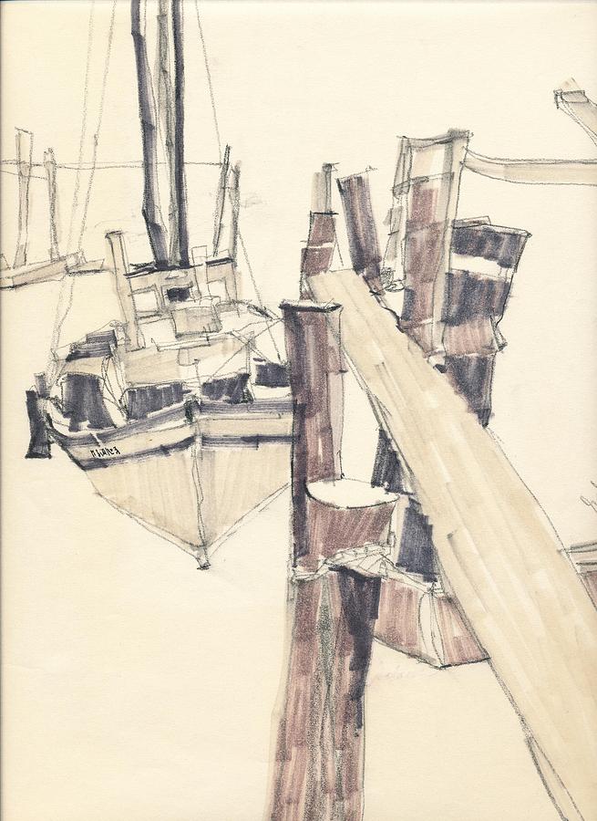 Bodega #2 Drawing by George Galaich - Fine Art America