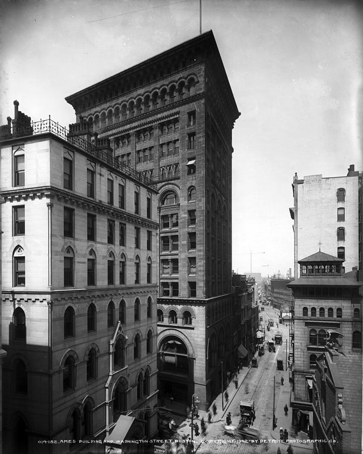 Boston Ames Building, C1902 Photograph by Granger - Fine Art America