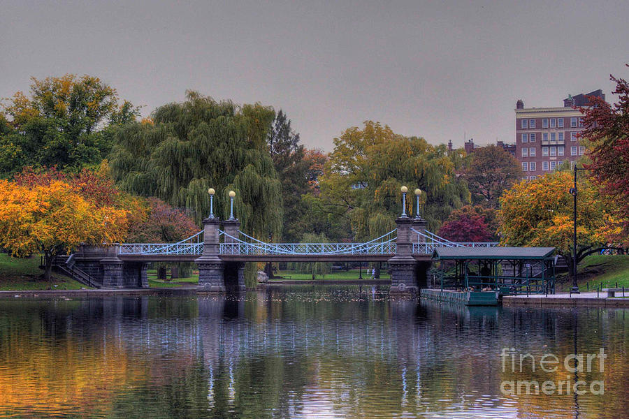 Boston Common Fall - 6 Photograph by Stephen McCabe - Fine Art America