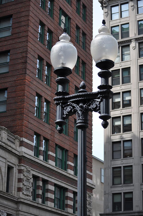 Boston Light Post Photograph by Melissa Hackling - Pixels