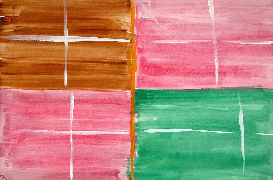 Box Pattern Painting by Troy Thomas - Fine Art America