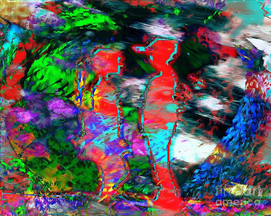 Boy Girl Painting by Catherine Lott | Pixels