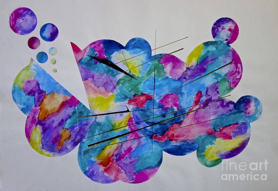 Breaking through Painting by Ca Te - Fine Art America