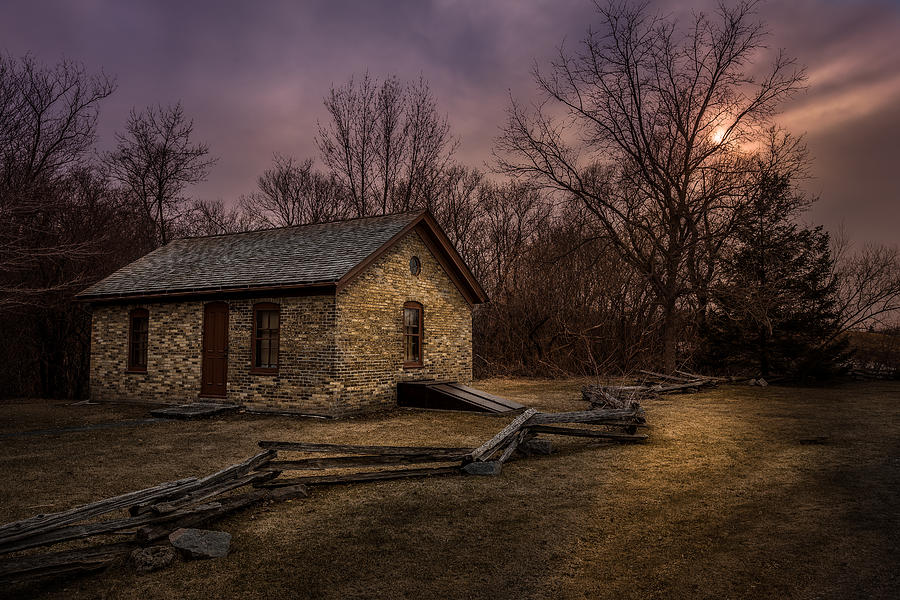 Brick Cabin Photograph by Brian Behling - Fine Art America
