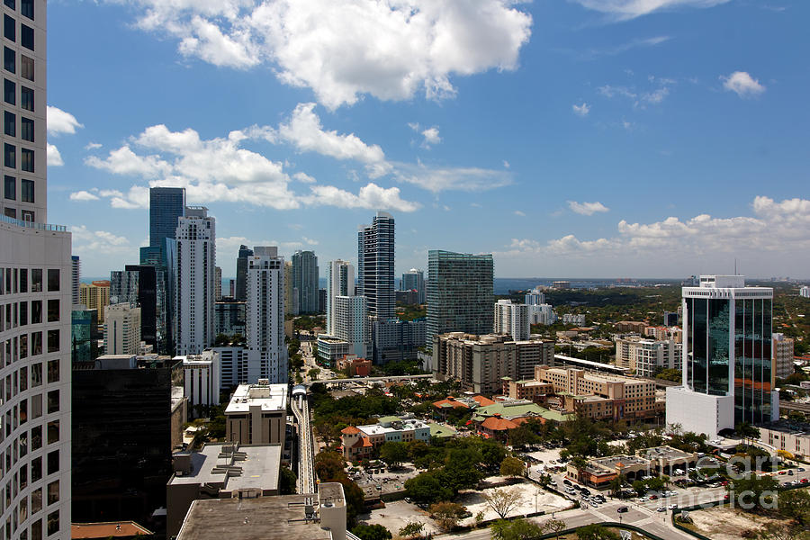 Brickell Photograph by Jannis Werner - Fine Art America