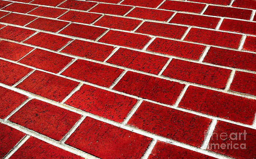 Bricks Photograph by Bob Stone
