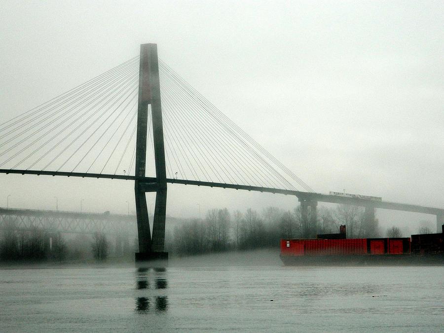 Bridge Mist Photograph by Nicki Bennett | Fine Art America