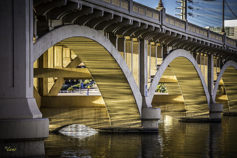 Bridge Reflection Photograph by George Lenz | Fine Art America