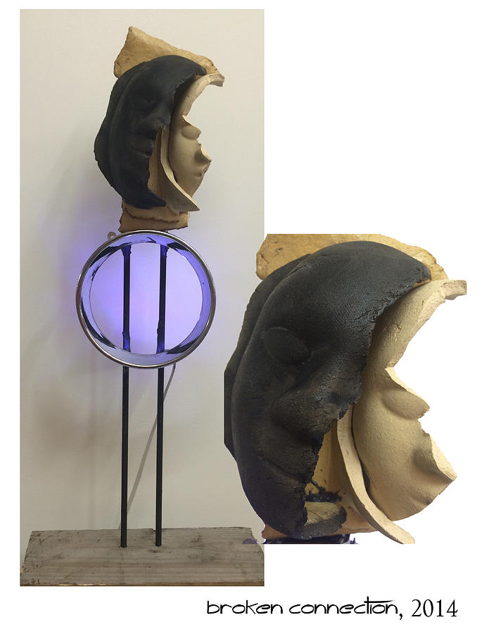 Broken Connection Sculpture by David Rogers - Fine Art America