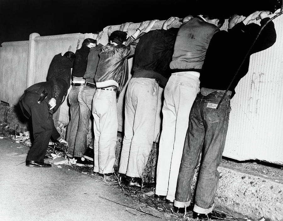 Brooklyn Gangs, 1956 Photograph by Granger - Pixels