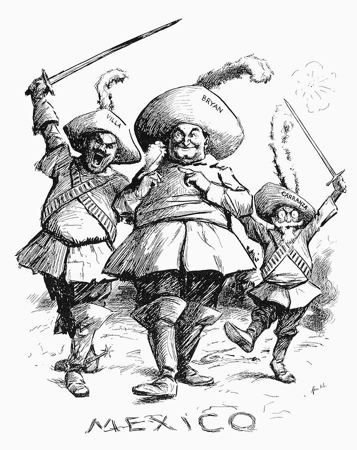 Bryan Cartoon, C1914 Painting by Granger