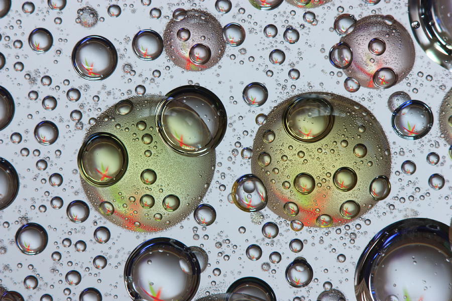 Bubble drops Photograph by Kim Hunker - Pixels