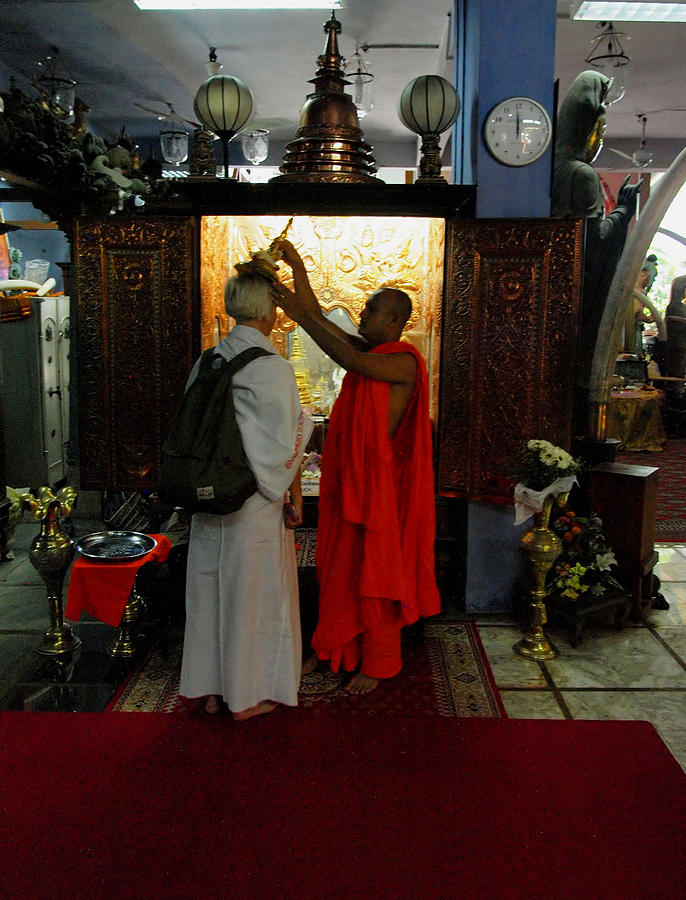 Buddha Blessing Photograph by Robert Watson - Fine Art America