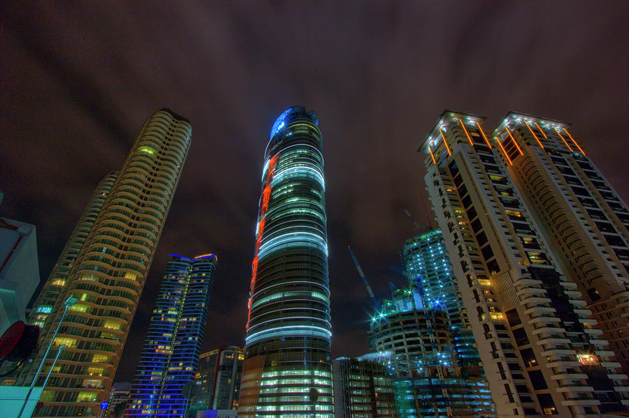 Building Architecture At Night Photograph by Rithauddin Photographer ...