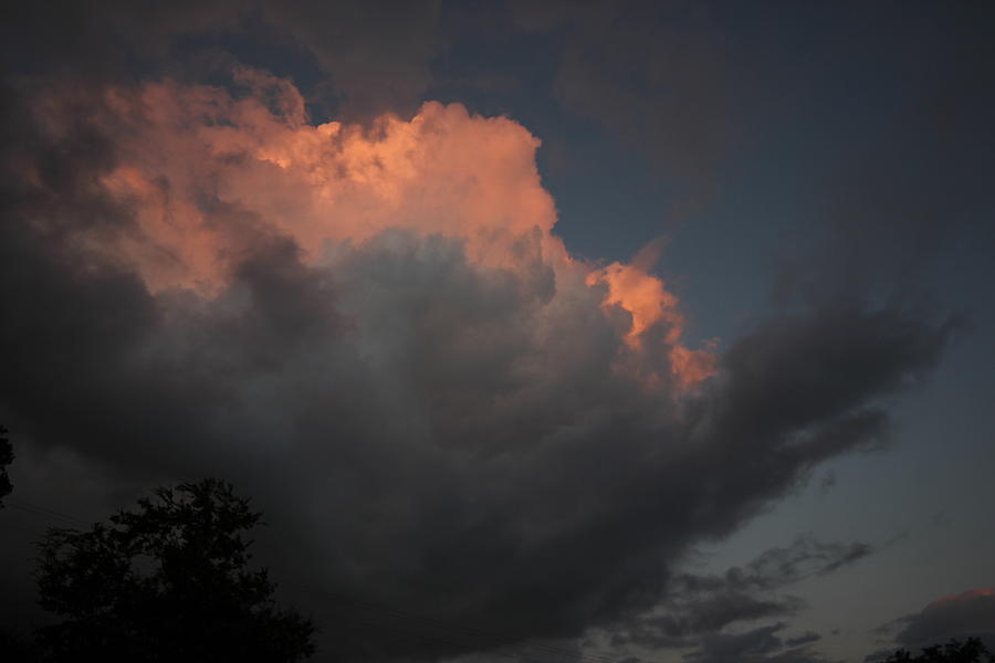 Burning Cloud Photograph by Brian Spratley - Fine Art America