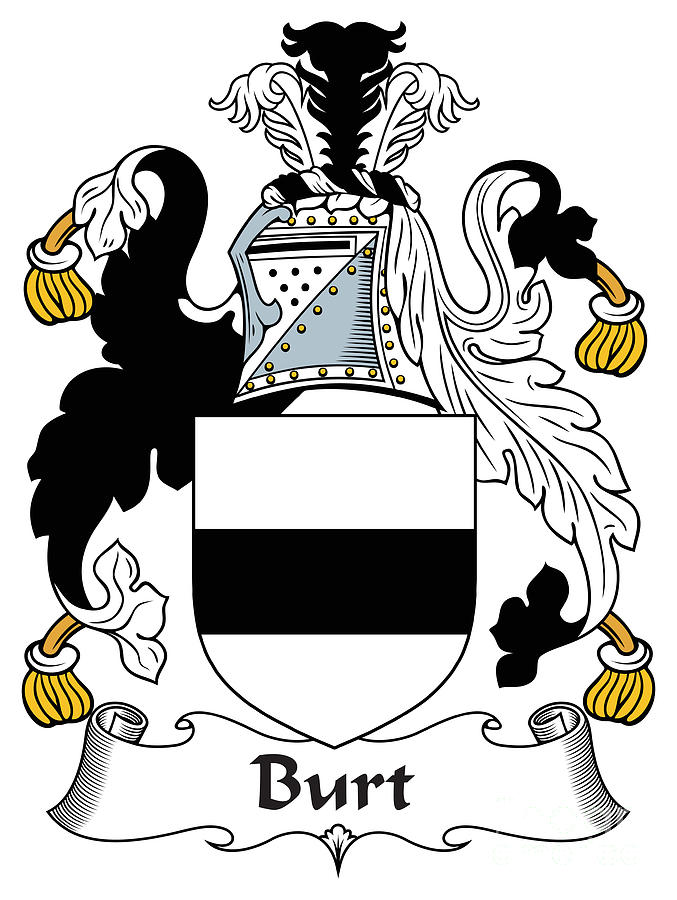 Burt Coat of Arms Irish Digital Art by Heraldry - Fine Art America