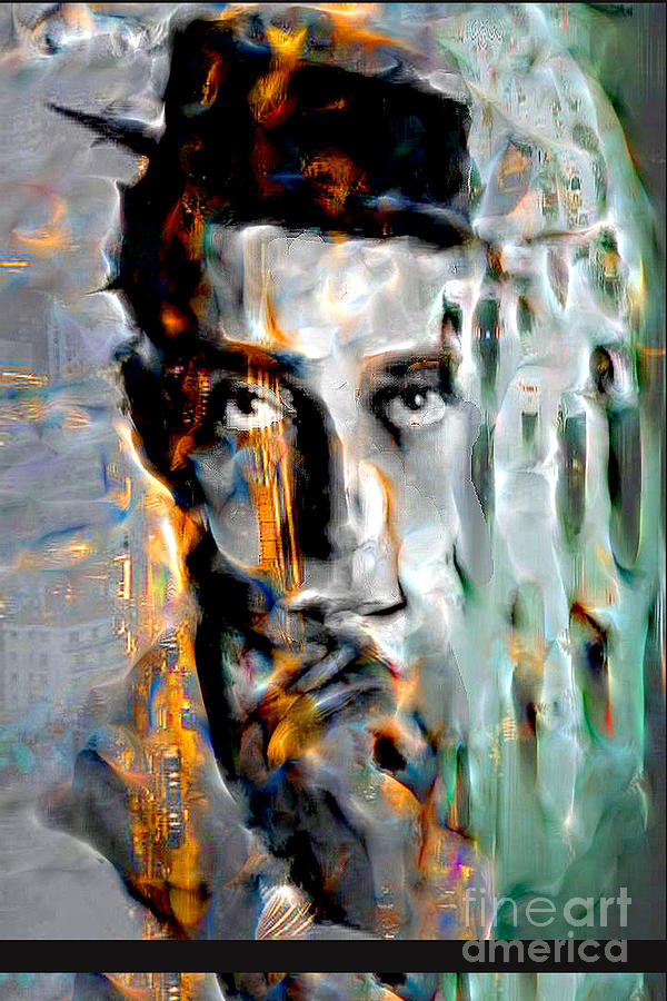 Buster - Buster Keaton Pop Art Canvas Painting by Leah Devora - Fine ...