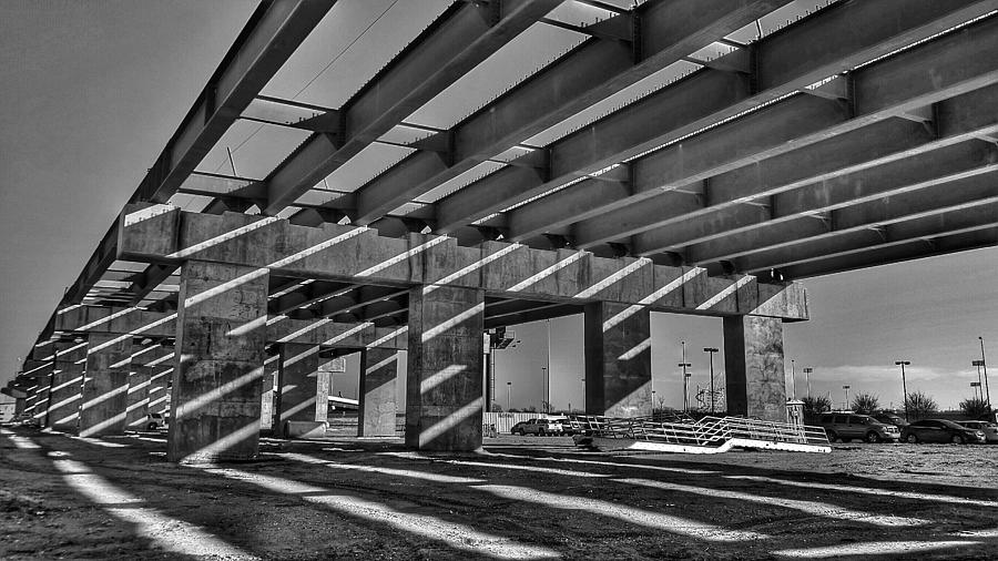 BW Bridge Photograph by Lance Kenyon - Fine Art America
