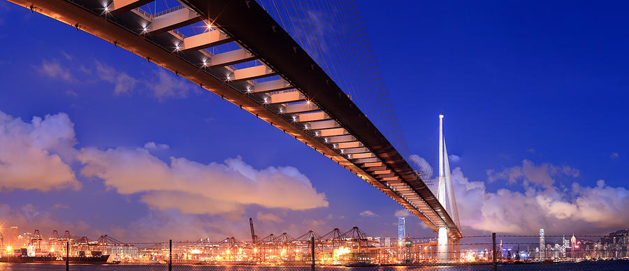 Cable Stayed Bridge Photograph by Andi Andreas | Pixels