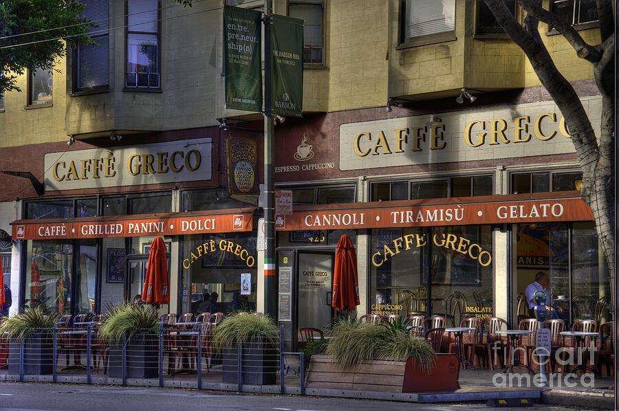 Caffe Greco Photograph by David Bearden - Fine Art America
