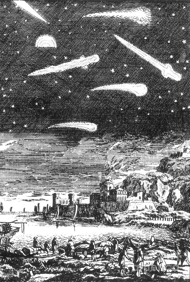 Calamities Associated With Comets Photograph by Science Source - Pixels