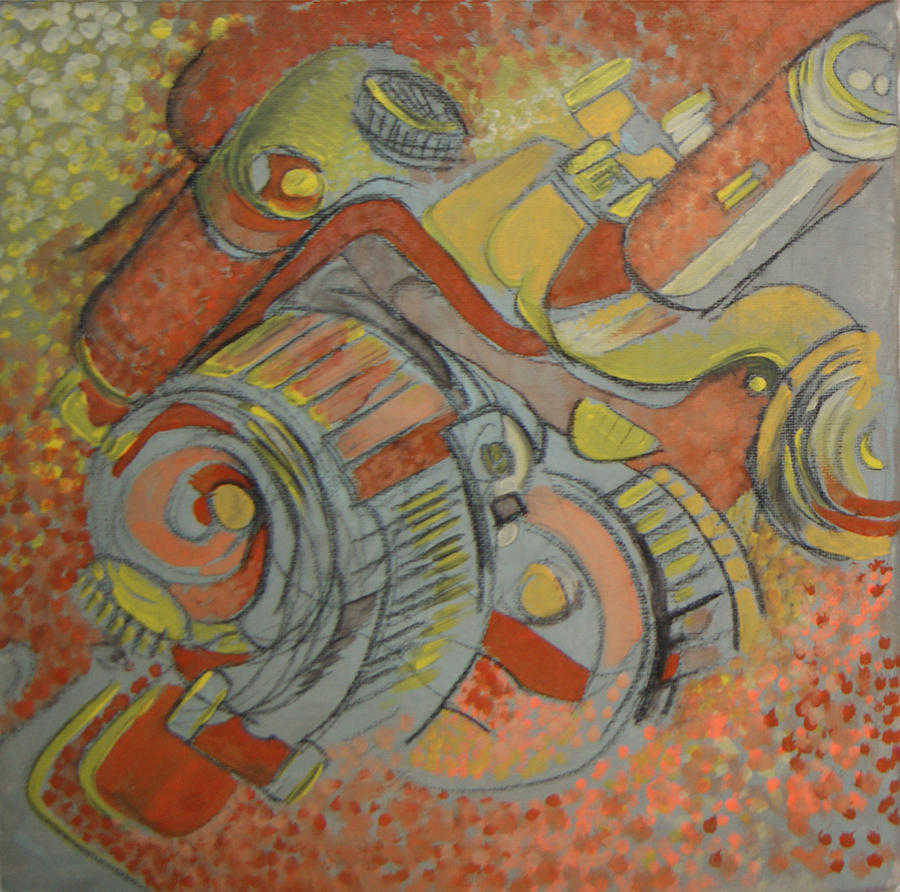 Camera Painting by Michael MacNeill - Fine Art America