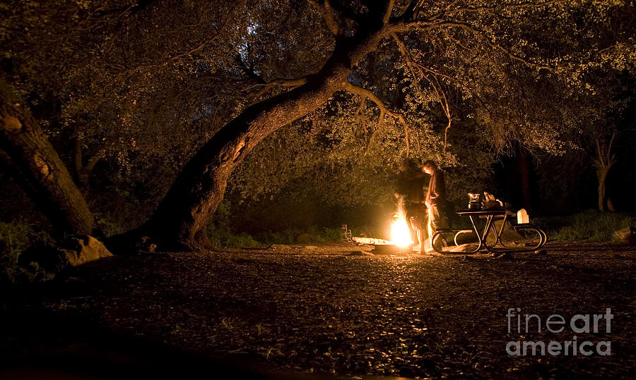Campfire with friends Photograph by Lucas Guardincerri - Fine Art America