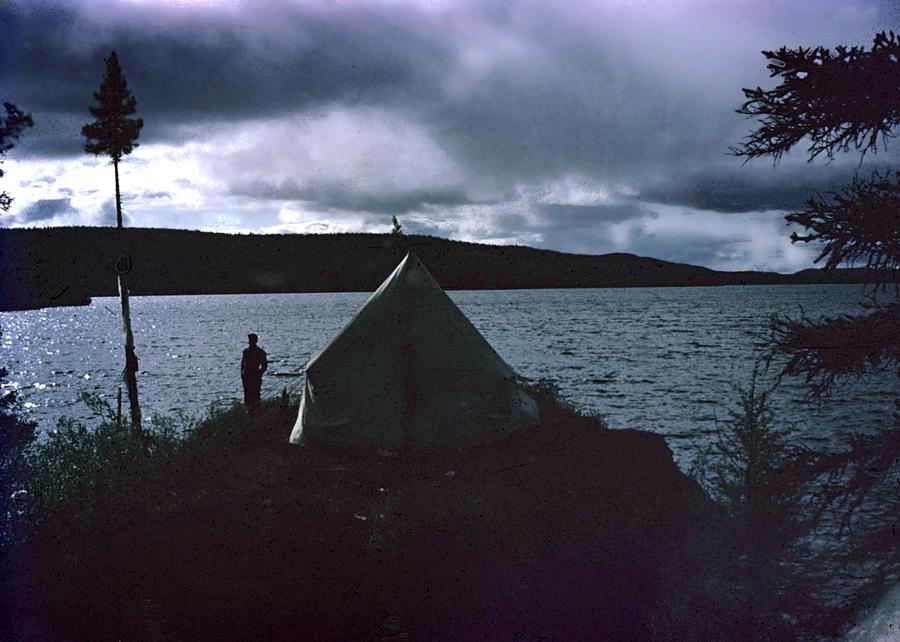 Camping in Labrador-1953 Photograph by George Cousins - Fine Art America