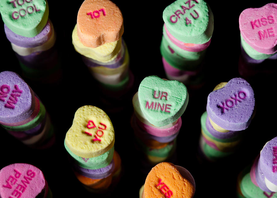 Candy Heart Towers Photograph by Chad Cooper - Pixels