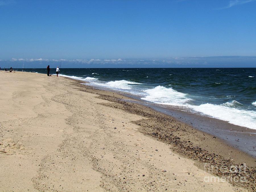 Cape Cod beach ocean Photograph by Ted Pollard - Fine Art America