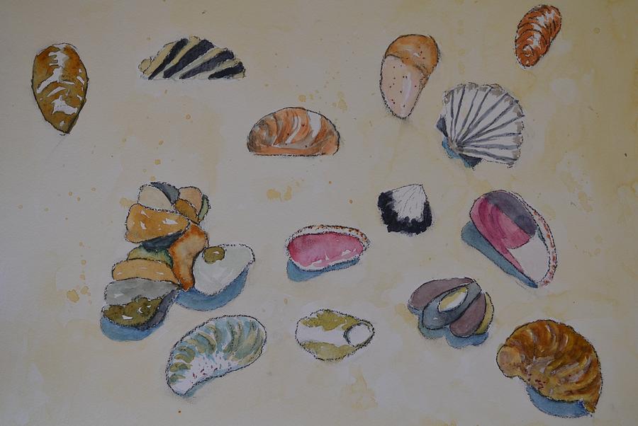 Cape Cod Shells Painting by James Cox - Fine Art America