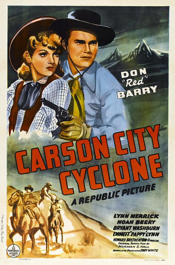 Carson City Cyclone, Us Poster Photograph by Everett - Pixels