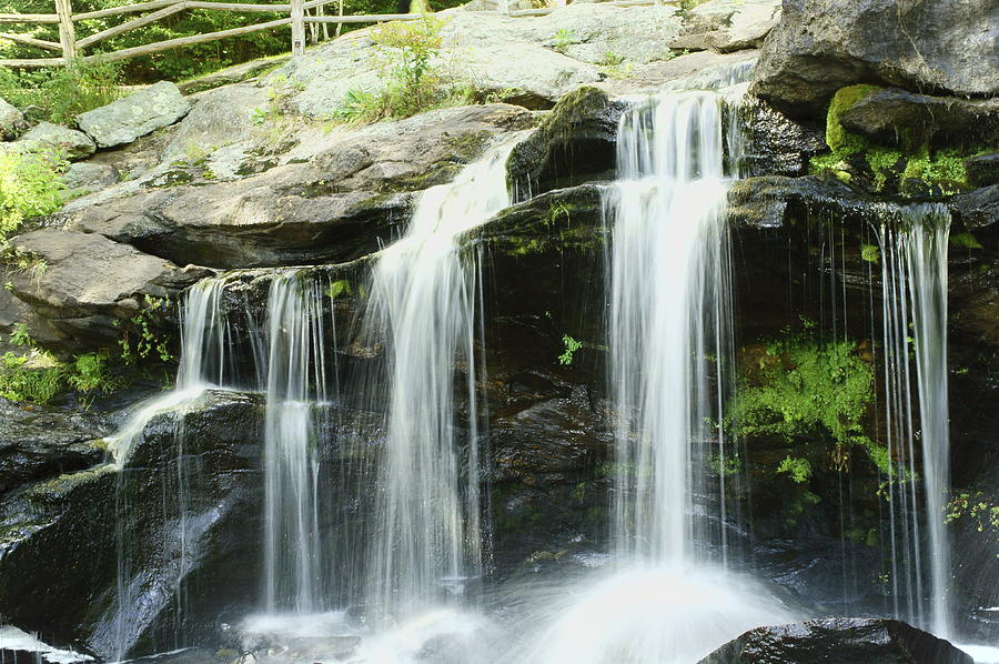Cascading Waterfall Photograph by David Gonzalez - Fine Art America