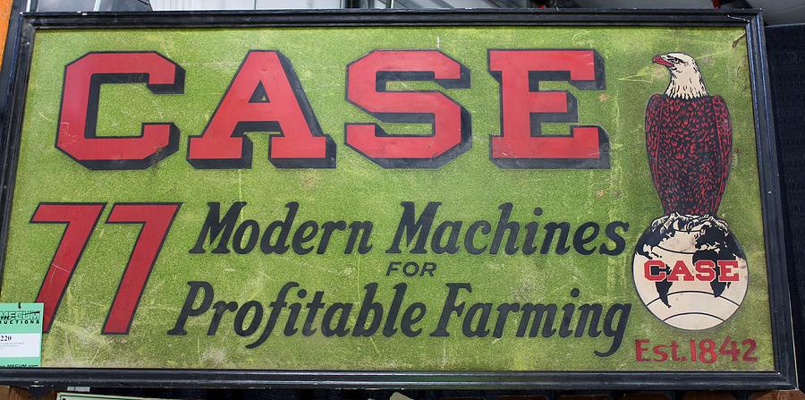 Case Tractor Sign Photograph by Nelson Skinner - Fine Art America