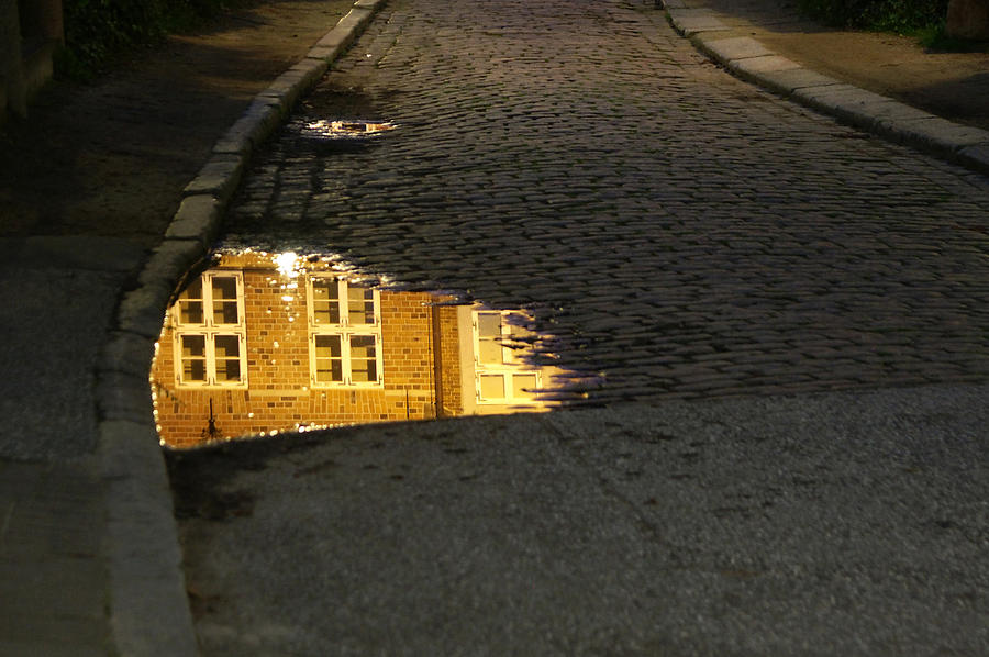 Castle in a Puddle Photograph by Jay Evers | Pixels