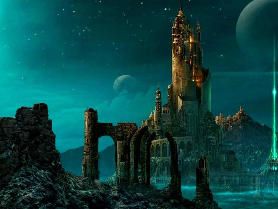 Castles Star Painting by Ming Chen - Fine Art America