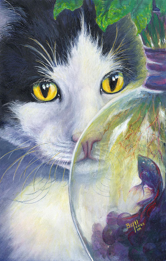 Althea and Beta Painting by Beth Gramith - Fine Art America