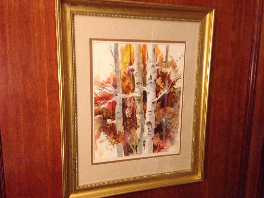 Aspens Painting by Jack Shields - Fine Art America