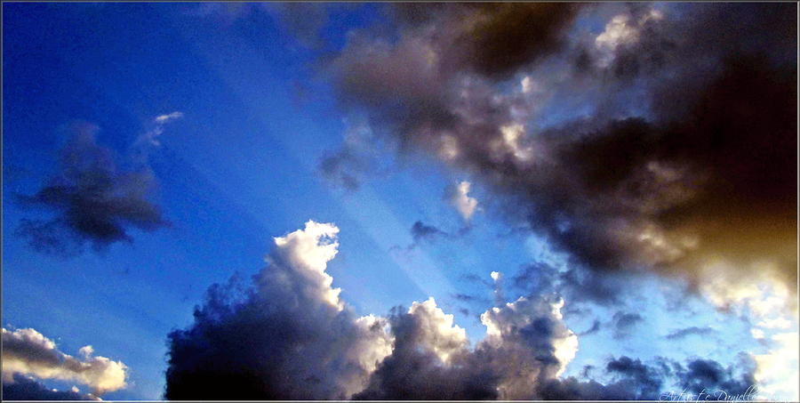 Celestial Sky And Clouds Photograph by Danielle Parent | Fine Art America