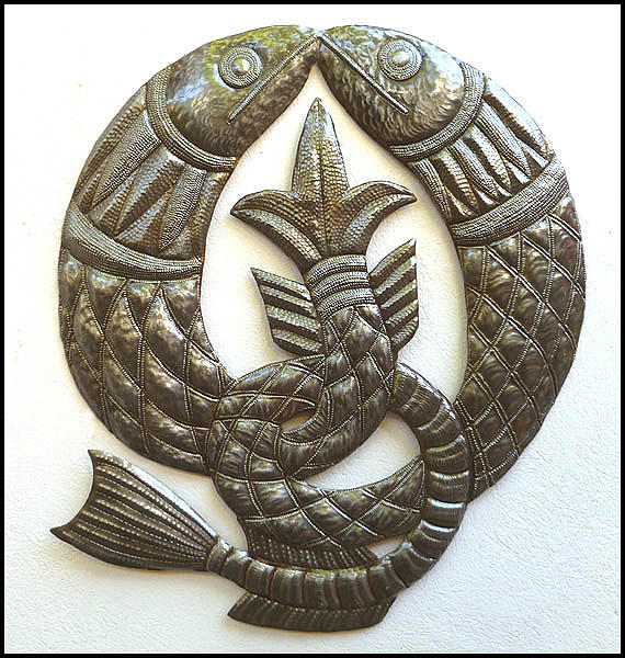 Celtic Fish Sculpture by Ronald - Fine Art America