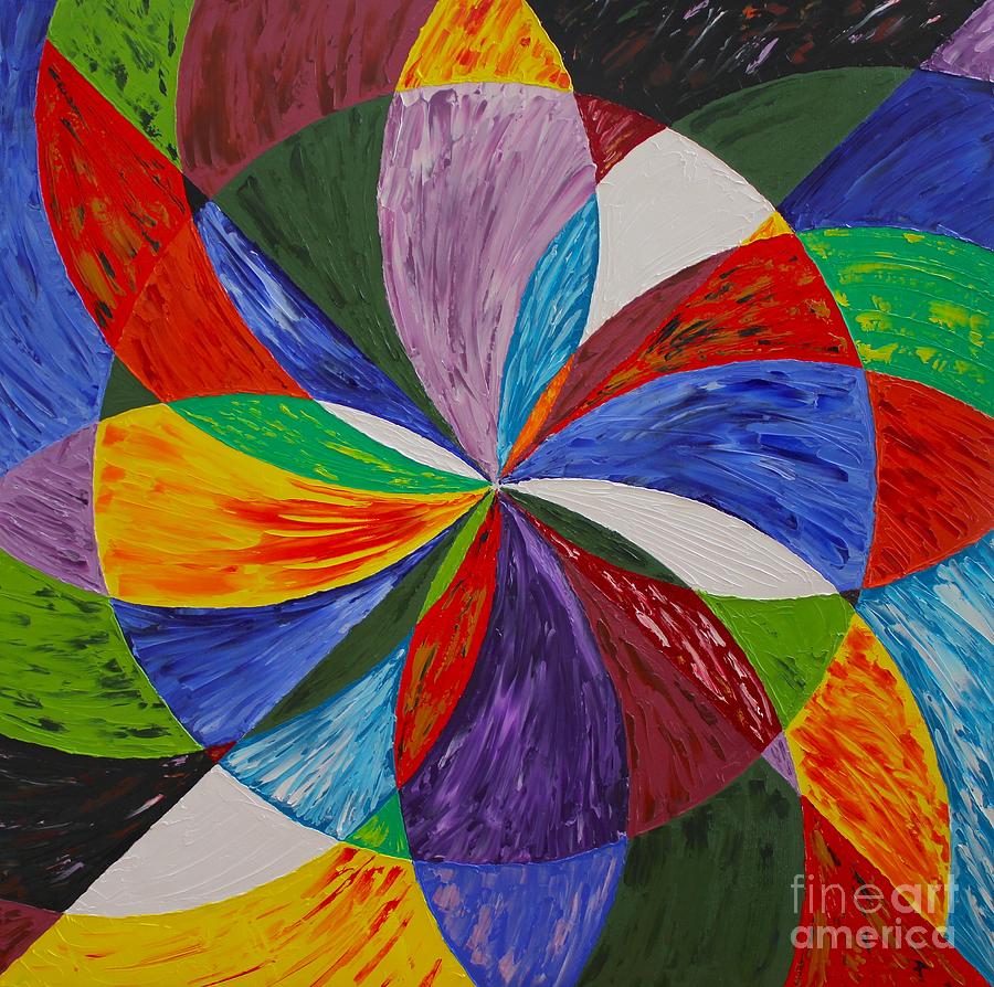 Centered Painting by Carol Fielding - Fine Art America