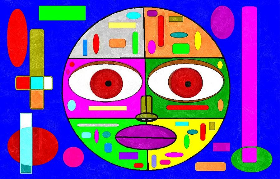 Changing Face Painting by Philemon Maloka | Fine Art America