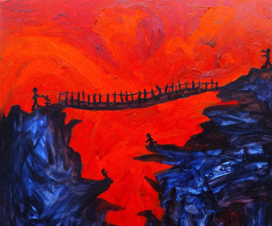 Chasm Painting by Joe Bishop - Fine Art America