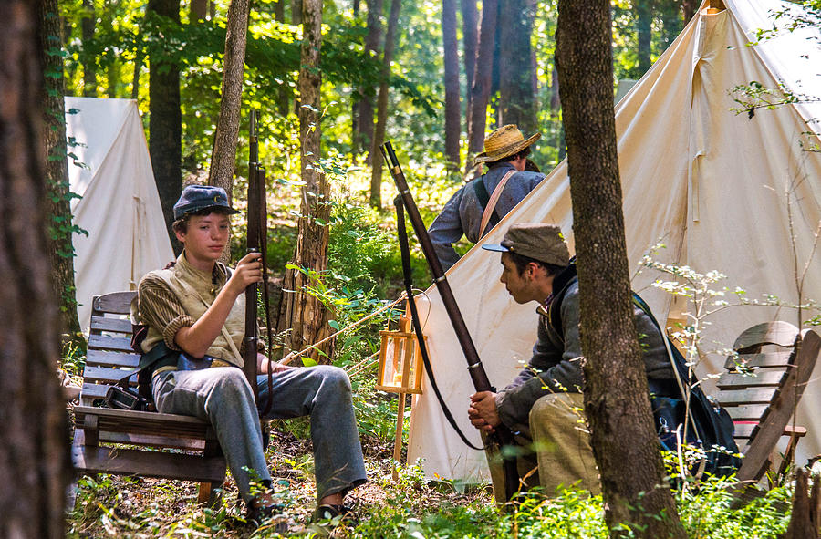 Checking the Weapons Photograph by Greg Conway - Fine Art America