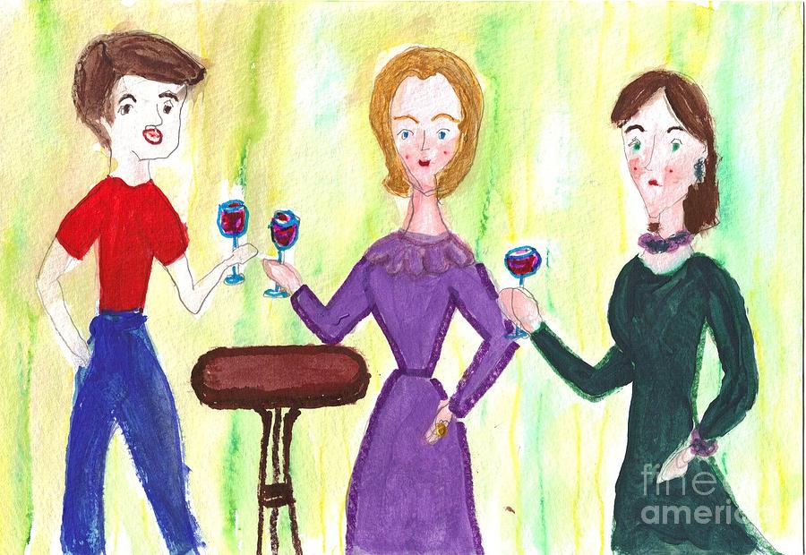 Cheers and Congratulations Painting by Debbie Wassmann - Fine Art America