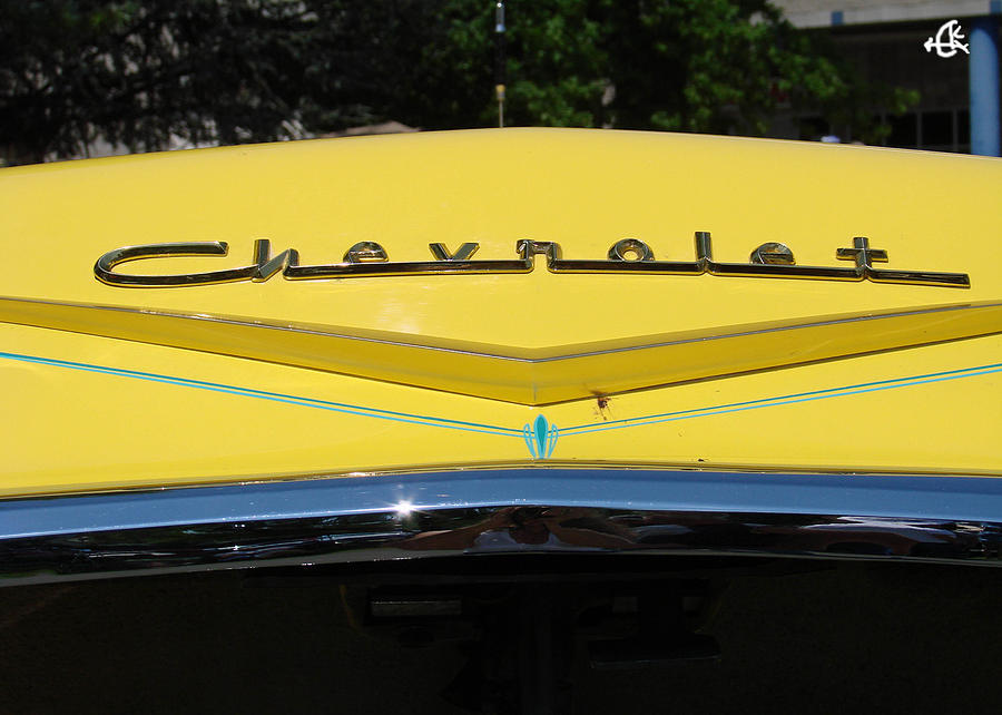 Chevrolet Script Photograph by TK Archer - Fine Art America